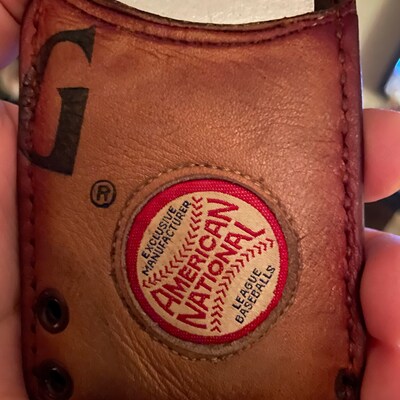 Minimalist Leather Three Pocket Baseball Wallet Repurposed From a ...