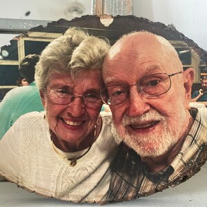 Best Friend Gift, Tree Slice Art, Wood Slab Decor, Birthday Gifts for ...