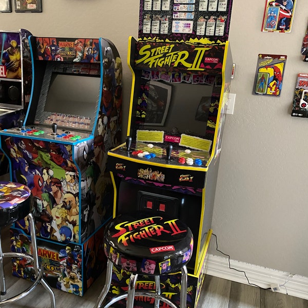 Arcade 1up Street Fighter Topper - Etsy