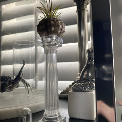 5 Inch OR 3 Inch Clear Vintage Wilton Wedding Cake Pillars Fancy ...