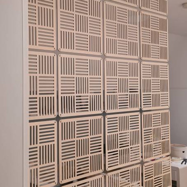 Interior Partition, Modular Wall Panels Screen, Wooden Decoratives ...