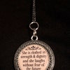 Key Chain, Christian, Jesus is My Anchor, Religious, Key Ring, Zipper ...