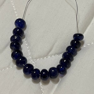 Ruby Beads Finest Quality Ruby Beads Natural Ruby Smooth - Etsy