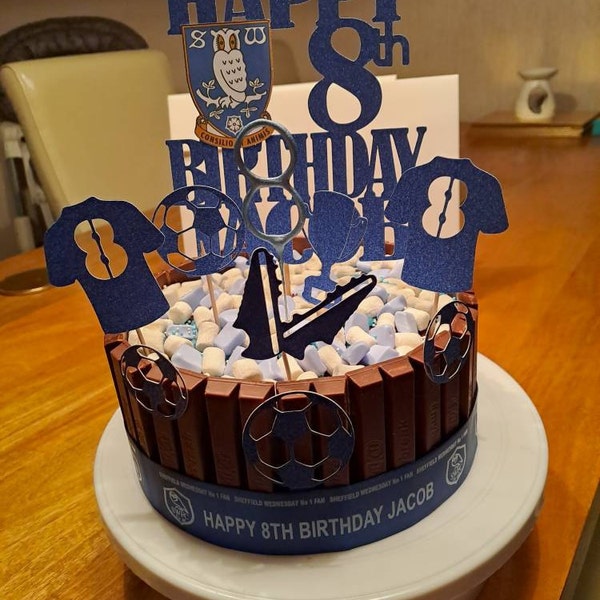 Bus Personalised Cake Topper, Customs Cake Topper, Any Name and Age ...