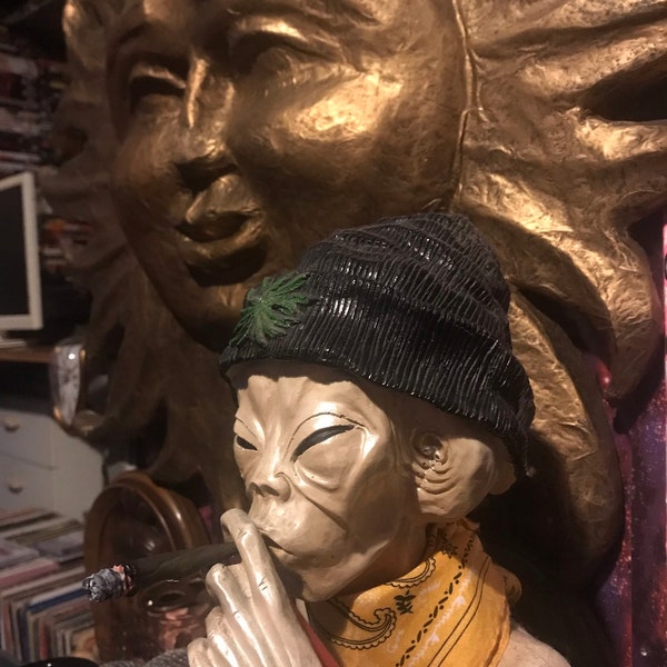 Gold and Pink Marijuana Cone Wrap Joint Spliff Pre Roll Cannabis Hippie ...