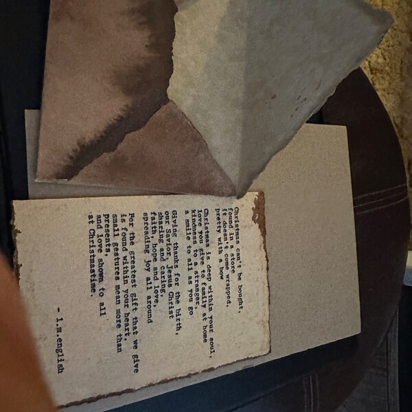 Handmade Card, Original Writing, Inspirational Card, Warrior Gift ...