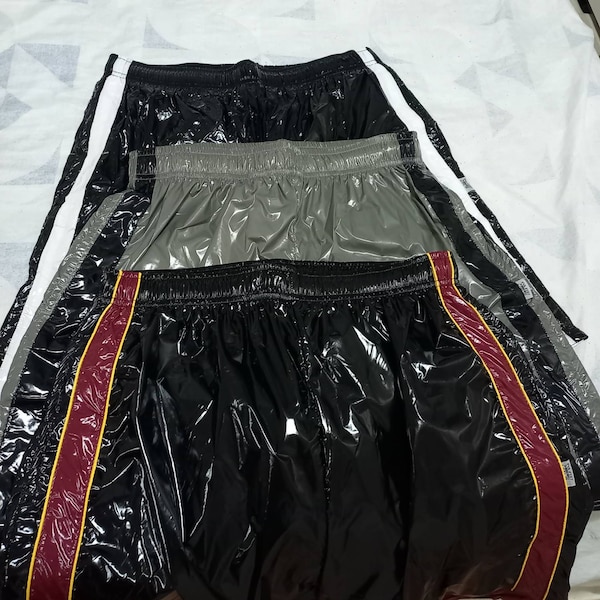 Retro Vintage Satin Sprinter Shorts - Unisex Sport and Leisure Running ...