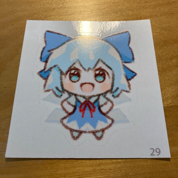 Cirno Sticker - Etsy