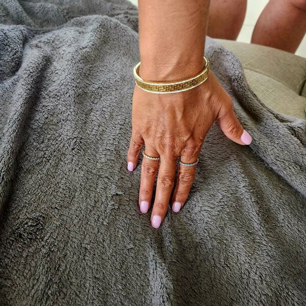 Queen Elizabeth , 18K Gold FILLED Toggle Link Necklace, Paperclip ...