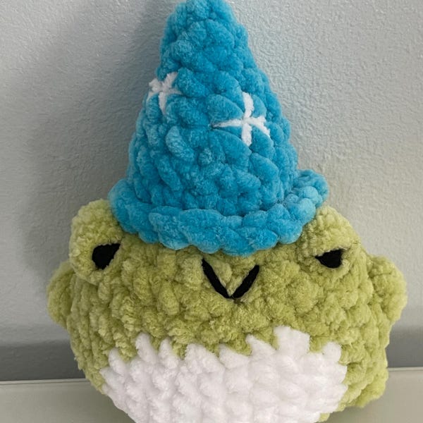 Whimsical Wizard Froggie - Etsy UK