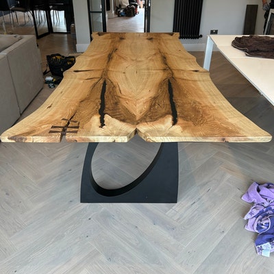 Dining Table Legs With Unique Tree Design. Premium Quality - Etsy