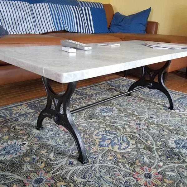 Cast Iron Dining Table Legs 2 Pack Industrial. JCS CASTING Co. DIY ...