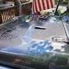 Vinyl Distressed Style Compass Hood Decal Window Decal Fits Jeep ...