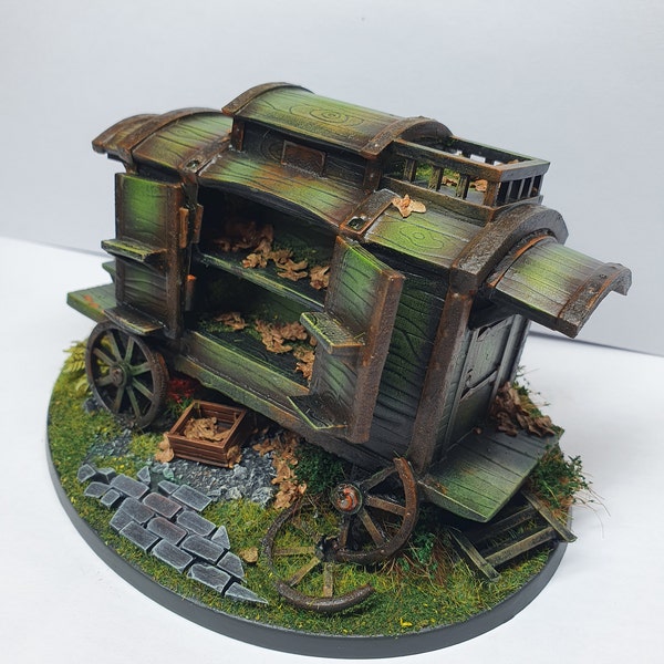 Traveler's Wagon - Ideal for Dungeons and Dragons and Other Tabletop ...