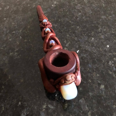 Smoking Pipe, Mapacho Tobacco Pipe, Shamanic Pipe, Ceremonial Pipe ...