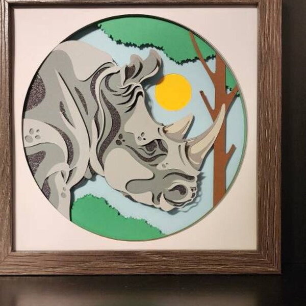 3D Lighthouse SVG, Shadow Box Template, 3D SVG Shadowbox, Layered ...