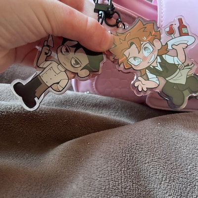 TMF Animal Milly, Luke, Zander, & Drew // Epoxy Charms PRE-ORDERS - Etsy