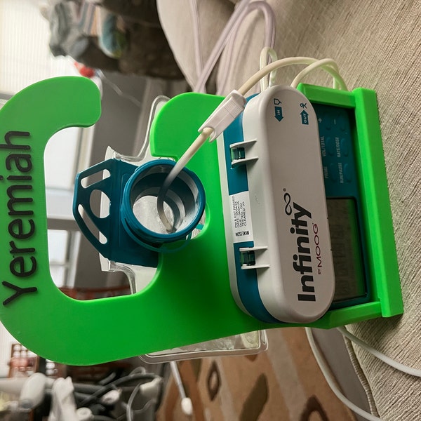 Infinity Feeding Pump Caddy – No Screw – Portable G-tube Pump Stand ...