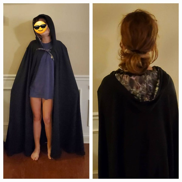 DIY Elvish Fantasy Medieval Cape - Template Pattern Blueprint Pdf ...