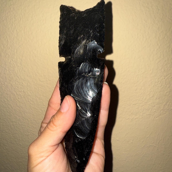 Black Obsidian Athame, Obsidian Knife, Crystal Daggers Gemstone Gift ...