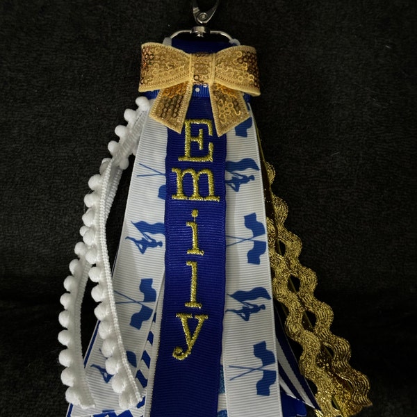 Color Guard Zipper Charm/zipper Pull/color Guard Bag Tag/color Guard ...