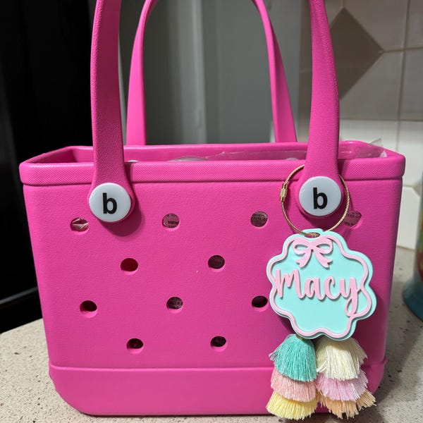 Bible Verse Bogg Bag Charm | Custom Bogg Bag Pop in | Gift for Friend ...