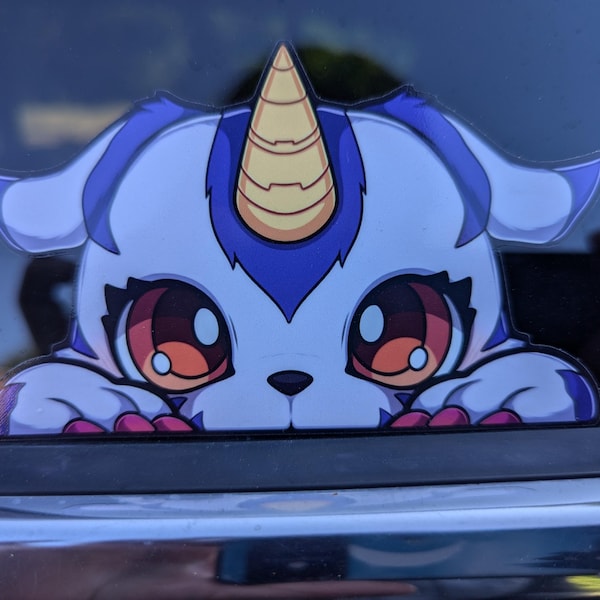 Anime Inu Peeker Stickers - Etsy