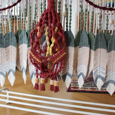 Debarked Wood Sticks Thin Macrame Hanging Dowel Different Sizes for ...