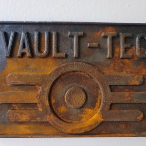Old Vault Tec Wall Decor - Etsy