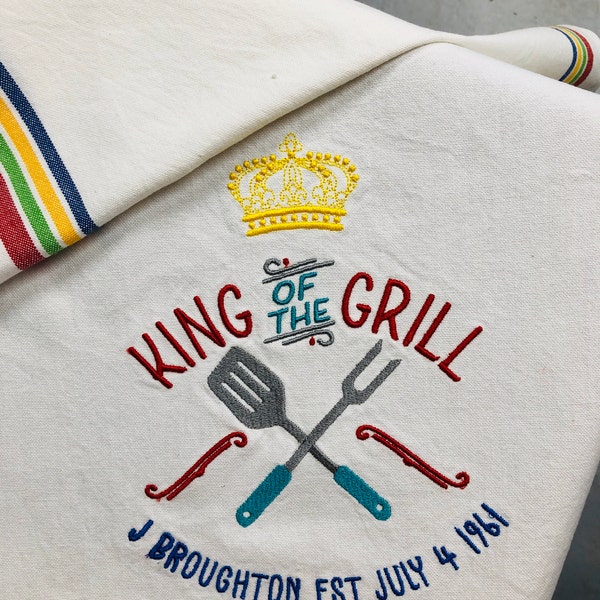 King of the Grill - Father's Day Dad Barbecue Grilling Smoker -instant ...