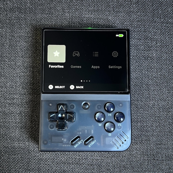 Anbernic RG35XX SP Black NES Mod Buttons and Sticker device Not ...