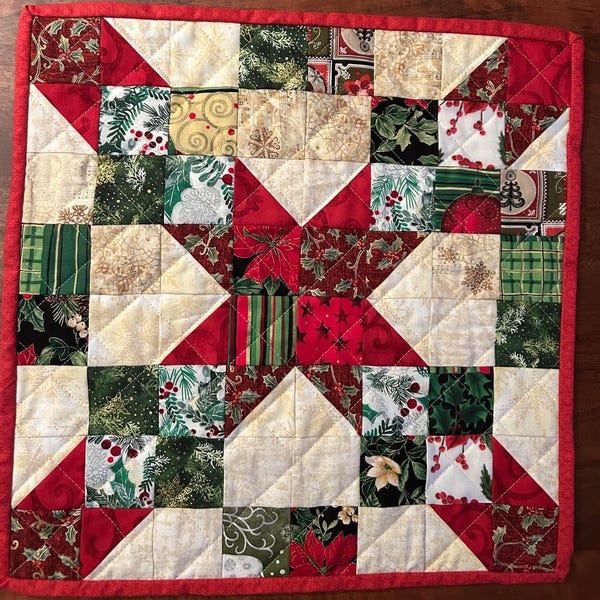 Miller's Star - Quilted Table Runner and Table Topper Pattern ...