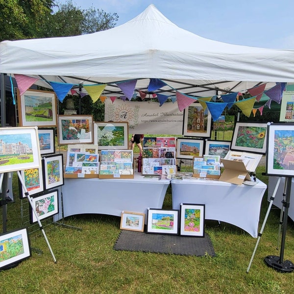 Print Display Stands (A3, A4 or A5) - Flat Packing - Ideal for Craft ...