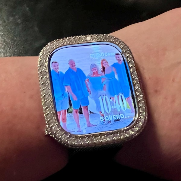 Apple Watch Pendant Rose Gold Necklace Wear on Watch or Neck Lab ...