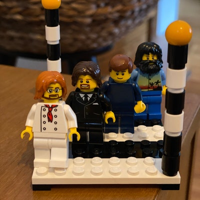 The Beatles Figures Abbey Road Album Cover Custom Sets Made From All ...
