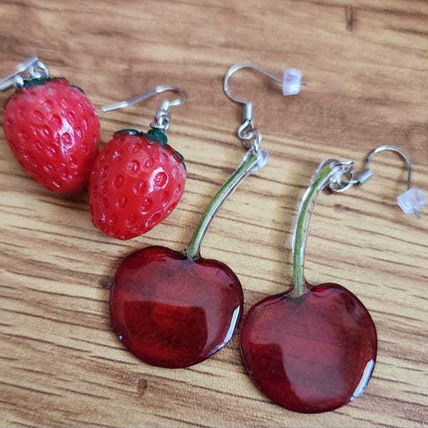 Pink Cherry Blossom Ring, Dried Real Flower Rings, Pressed Fresh Flower ...