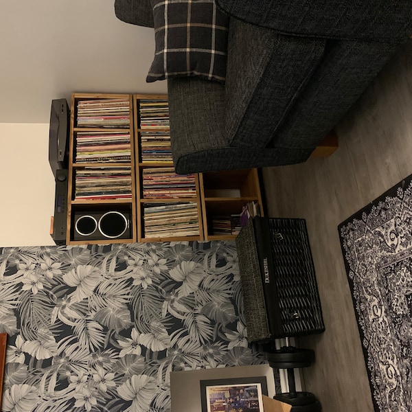 3 Tier Record Player Unit, Media Unit, Tv Stand, Vinyl Storage Unit ...