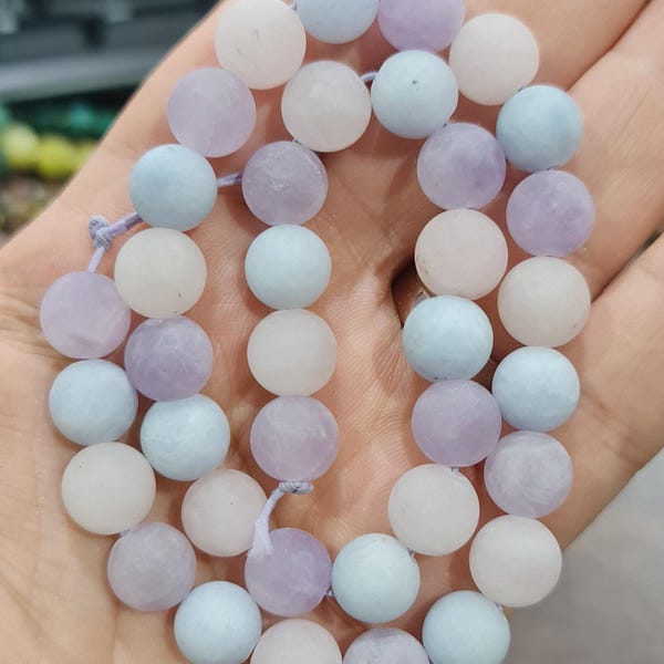 1 Full Strand 15.5" Genuine Natural A Grade Loose Round Semi Precious ...