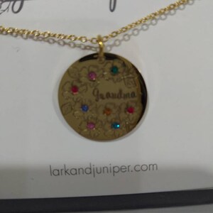 Periodic Table Element Necklace Hand Stamped Jewelry | Etsy