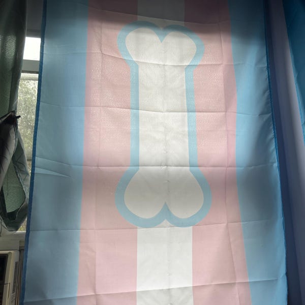 Trans Pup Pride Flag - Etsy