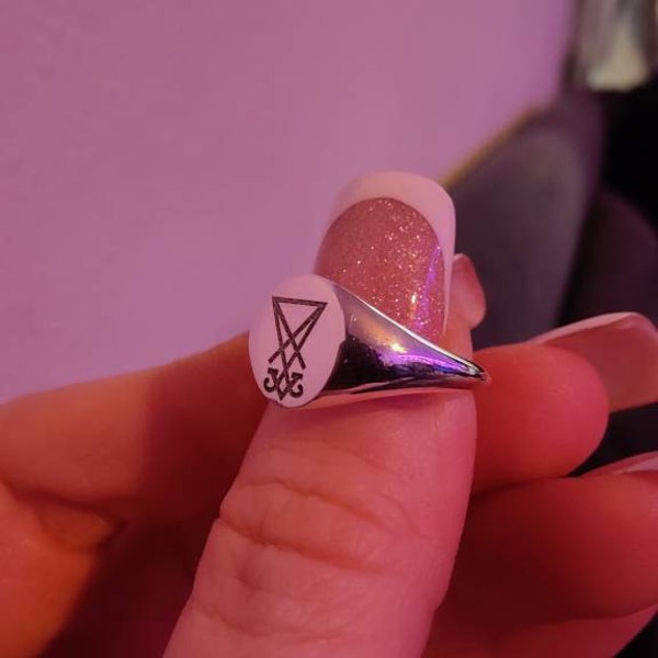 Mickey Mouse Ring Sterling Silver Ring Signet Ring Mickey Ring Engraved ...