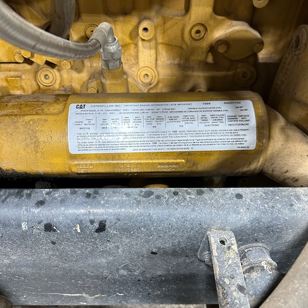 Cummins ISX Signature 600 Engine Valve Cover Decal Sticker Set 1999 ...