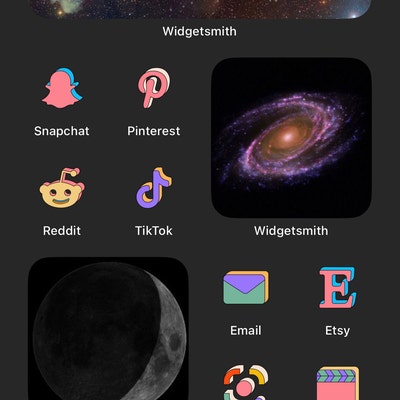 Ios 16 App Icon Pack With 100 Aesthetic Icons iPad and iPhone Icon Pack ...