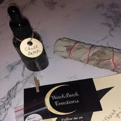 Sample Size, Ritual Oils for Energy Protecting & Shielding, Crystal and ...