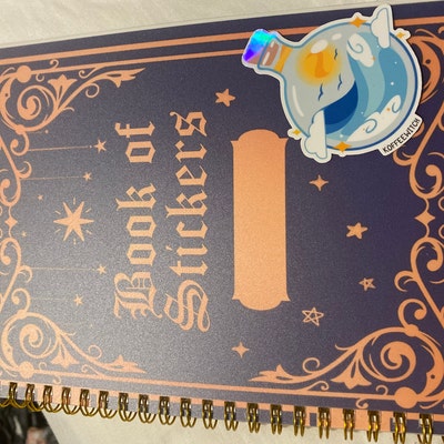 Reusable Sticker Book Magical Book of Stickers - Etsy