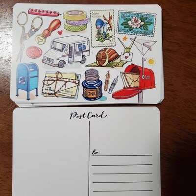 Snail Mail Postcard. - Etsy