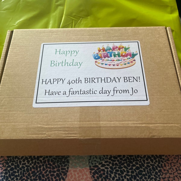 Personalised Mars Chocolate Bar Sweet Gift Box Hamper Selection ...