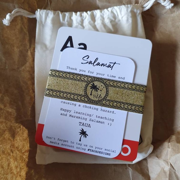 Samoan Learning Cards - Etsy