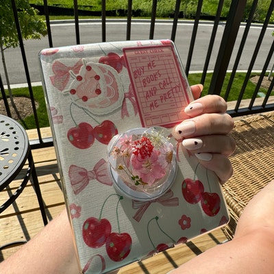 Pink Bow Kindle Insert Linen Paper Kindle Insert Book Gift Booktok ...