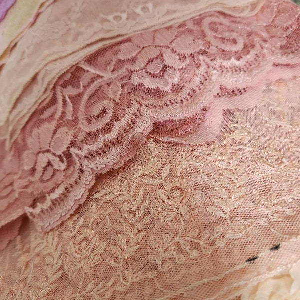 Gift Tags, French Lace Gift Tags, Lace Tags, Scrapbooking, Ephemera ...